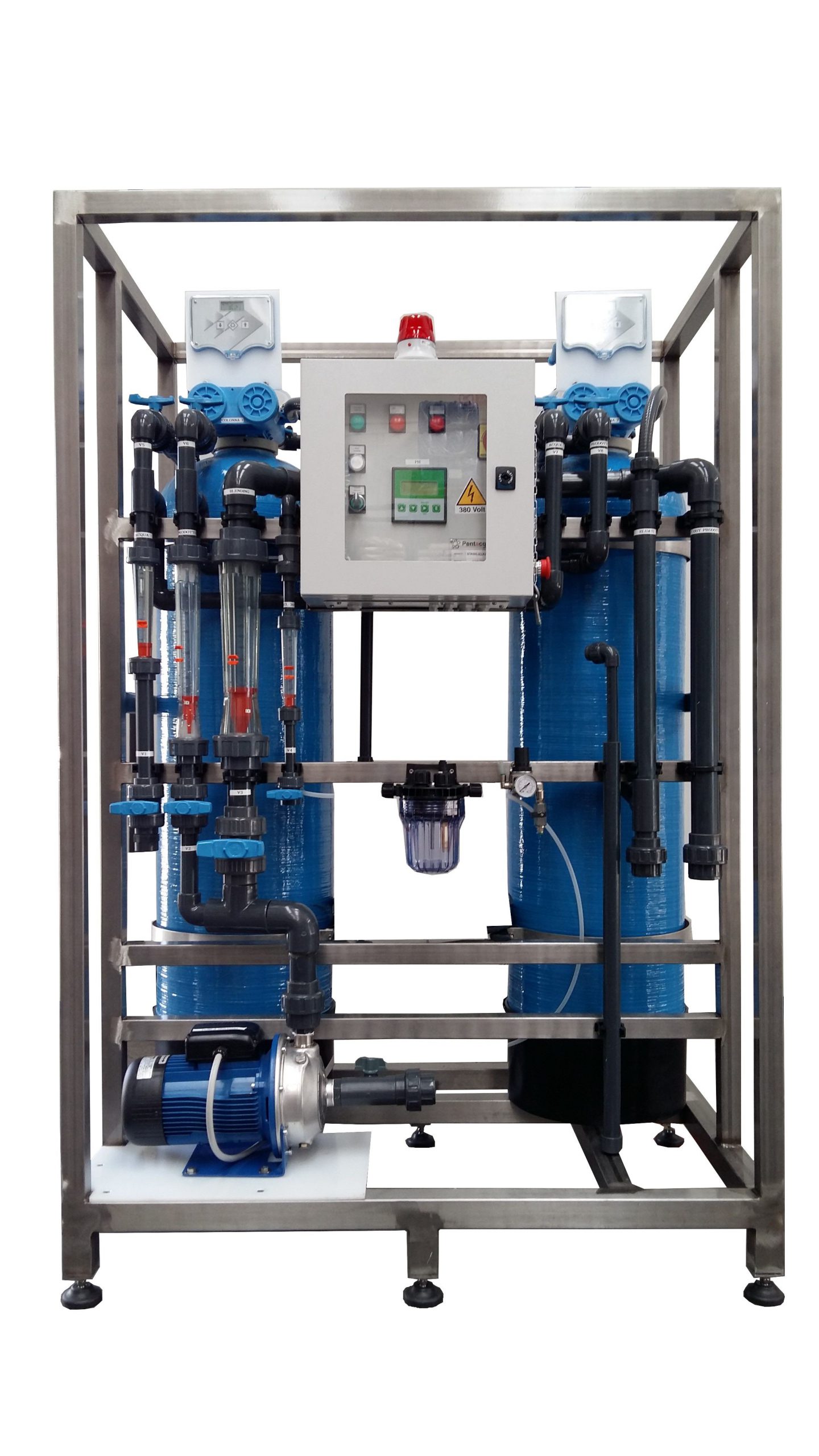 Acid bath recovery and resin purification plants - Pentacque srl