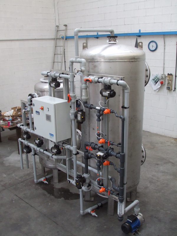 Nuclear resin plants for ultrapure water production - Pentacque srl